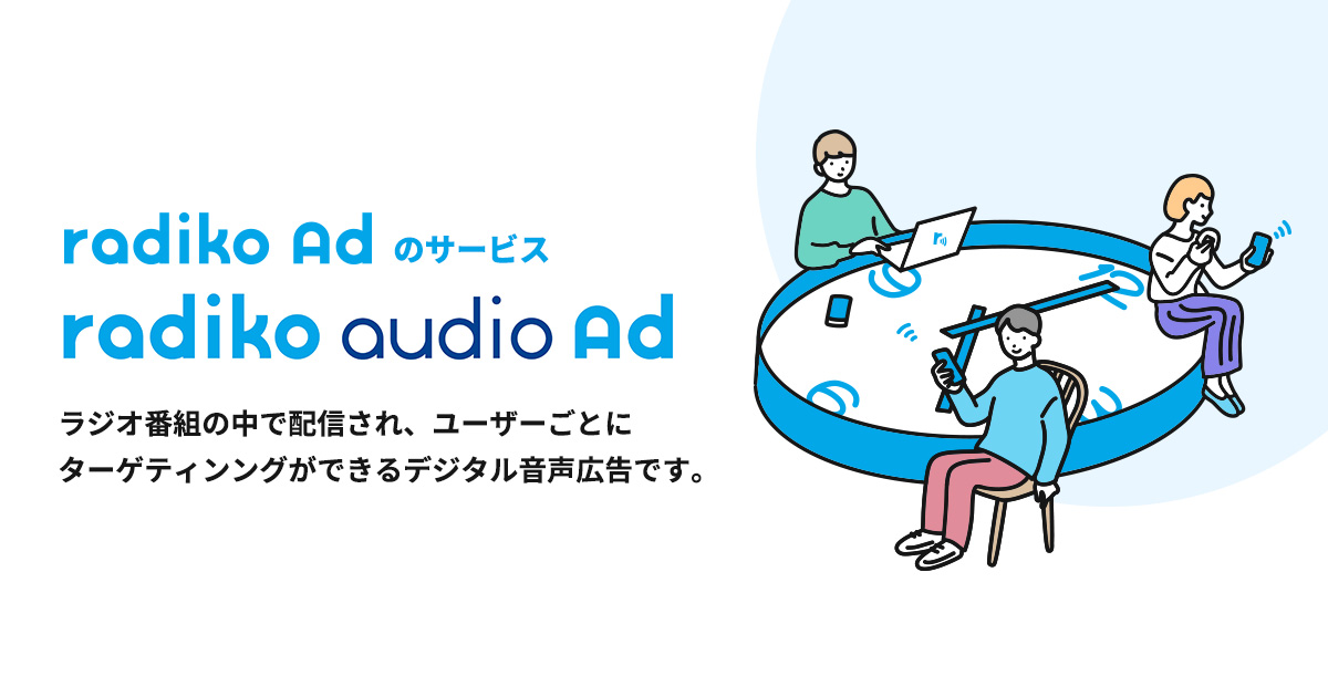 ラジコオーディオアド | radiko for business